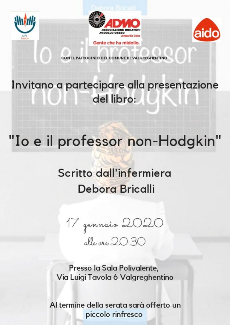 OPI Lecco, AIDO e ADMO organizzano la presentazione del libro OPI Lecco, AIDO e ADMO organizzano la presentazione del libro