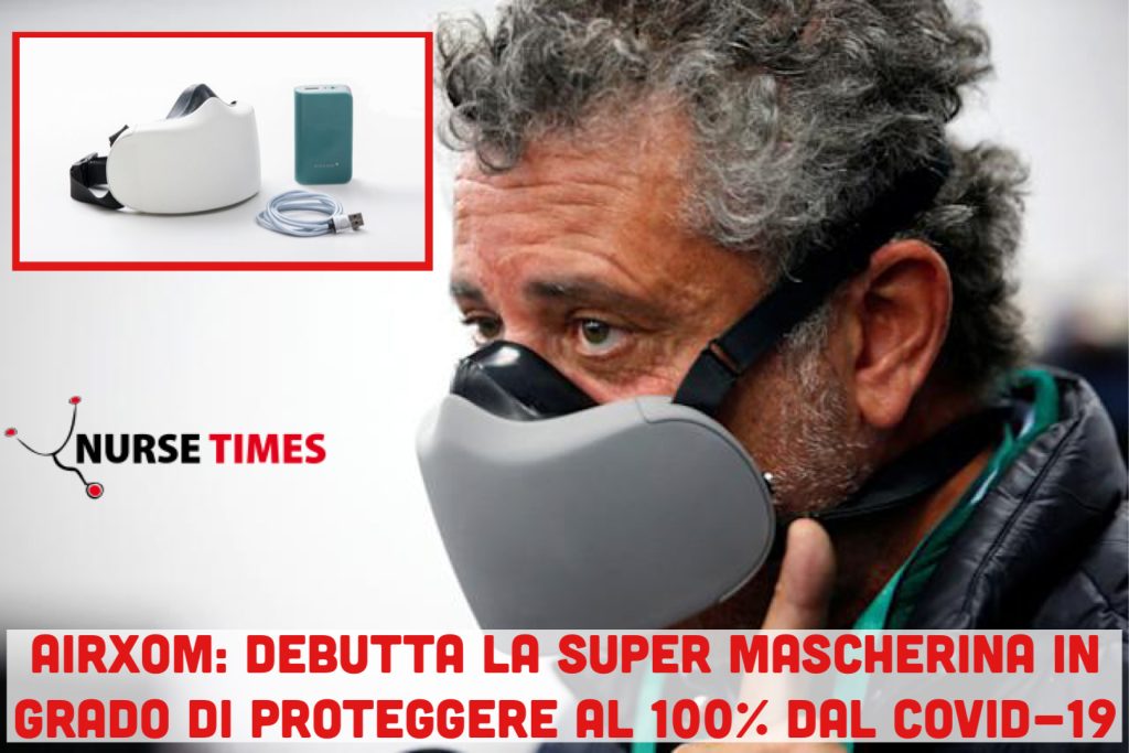 Airxom: debutta la super mascherina che protegge dal Covid-19 al 100% ...