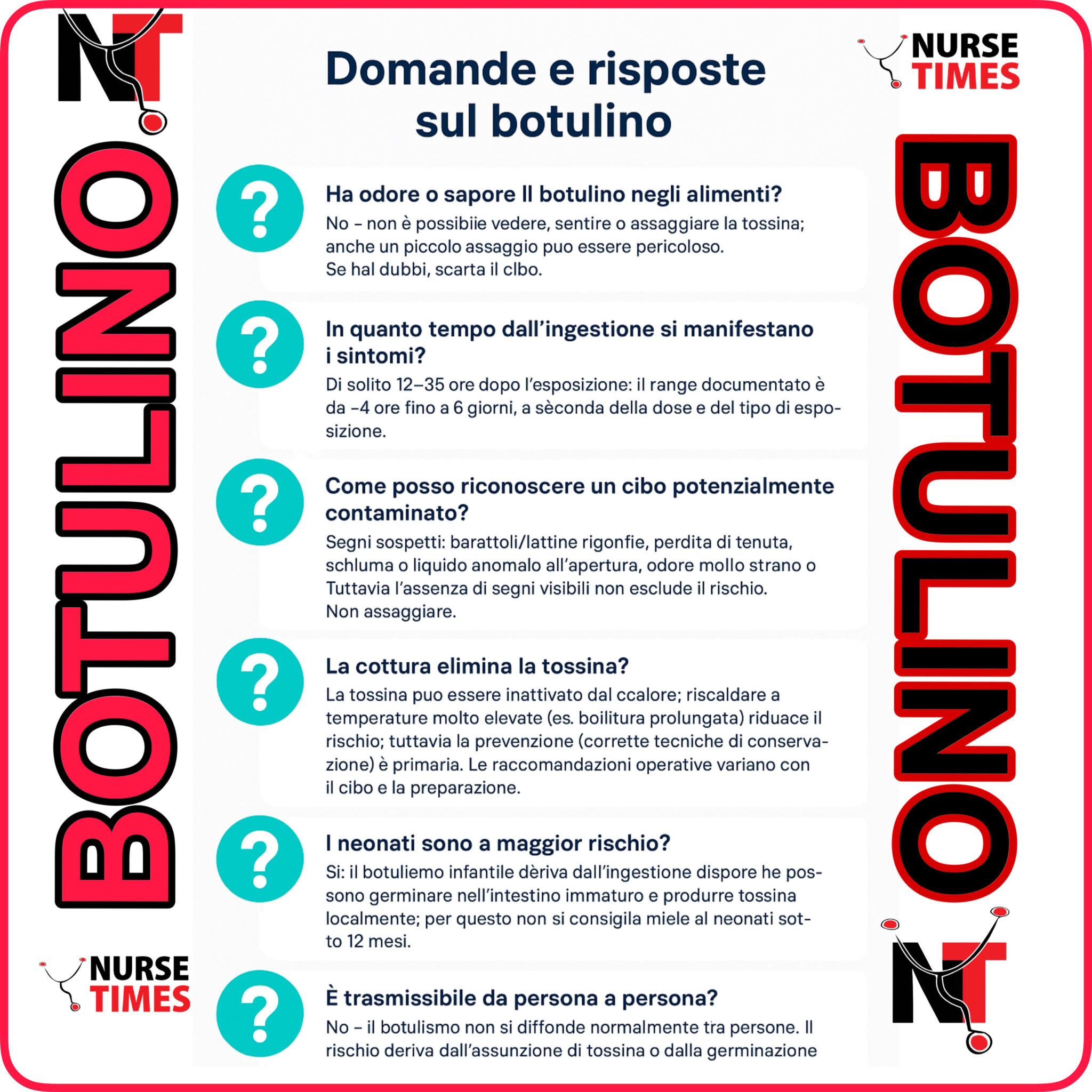Botulino negli alimenti: come viene individuato e quello che devi ...
